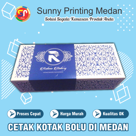 CETAK KOTAK BOLU / BROWNIES / LAPIS / BOLEN DI MEDAN - Sunny Printing Medan